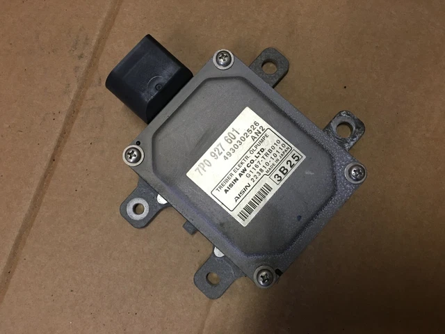 VW TOUAREG 7P transmission control unit oil pump transmission start ...