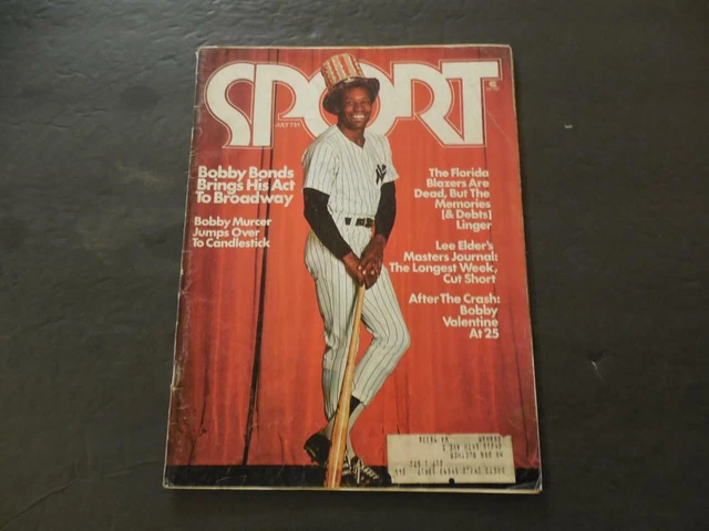 SPORT JUL 1975 Bobby Bonds; Bobby Murcer; Lee Elder; Bobby Valentine ID ...