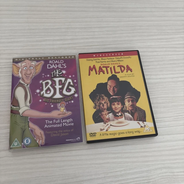 ROALD DAHL DVDS Matilda And The BFG £2.28 - PicClick UK