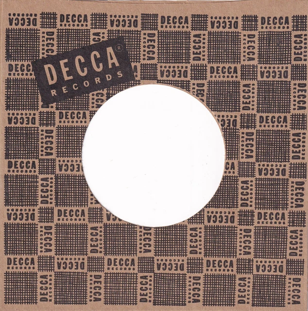 DECCA BIGBOPPA REPRODUCTION Company Record Sleeves (5 Pack) £2.99 ...