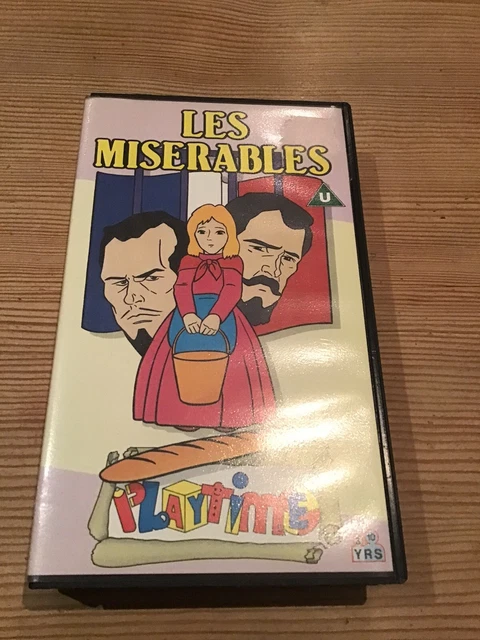 LES MISERABLES VHS Playtime Cartoon Animated Video Tape EUR 2,30 ...