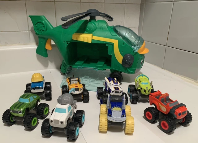FISHER-PRICE BLAZE & the Monster Machines Swoops Helicopter W/ 8 ...