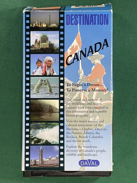 DESTINATION CANADA, VHS Video Tape £5.00 - PicClick UK