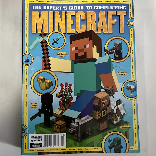 THE EXPERTS GUIDE to Completing Minecraft Magazine 2023 $9.99 - PicClick