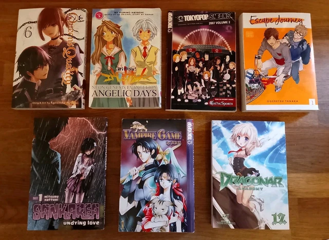 COMICS - BUNDLE X7 Mixed Selection Manga Anime Comic Books Paperbacks ...