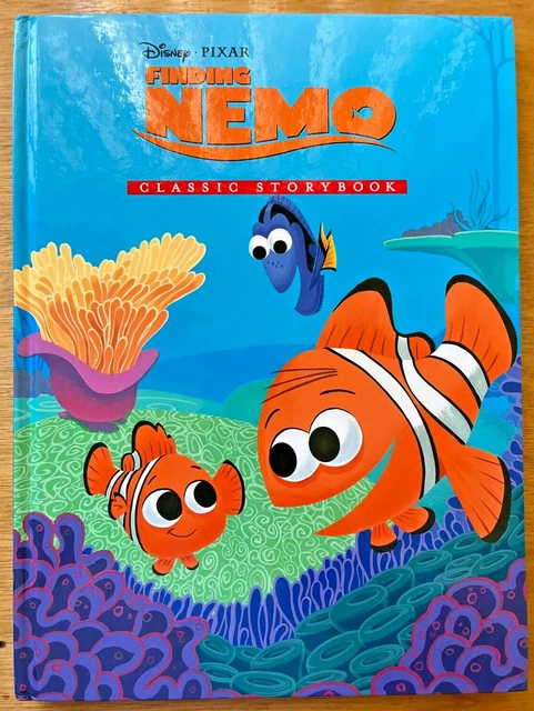 DISNEY PIXAR FINDING Nemo Classic Storybook Big Hardcover Book ...
