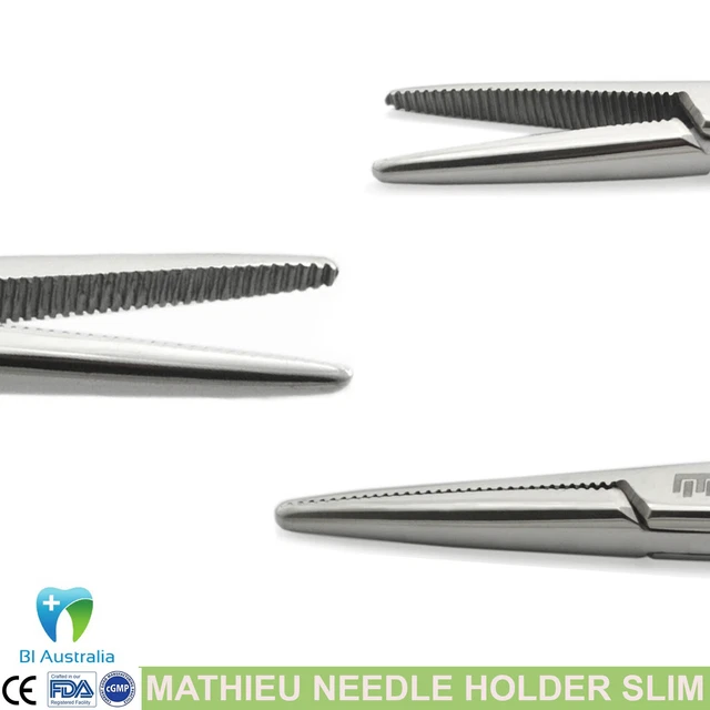 ORTHODONTIC MATHIEU SLIM Needle Holder Dental Forceps Ligature Plier ...