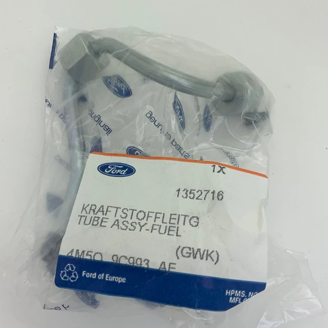 FORD FOCUS C-MAX Mondeo 1.8 TDCi Diesel Fuel Injector Pipe Tube Genuine ...