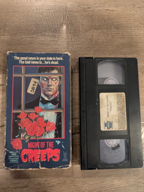 NIGHT OF THE Creeps VHS 1986 Tri-star Pictures HBO Cannon video horror ...