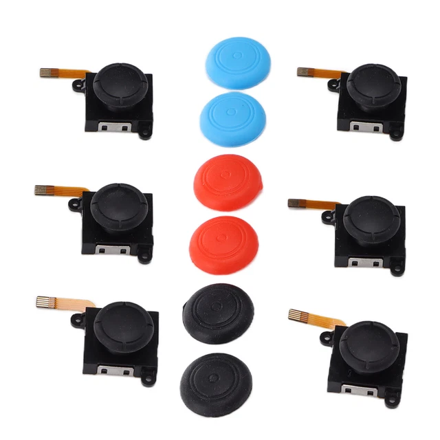QM2107096 6PCS JOYSTICK Replacement 3D Analog Left/Right Joysticks ...