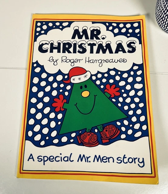 VINTAGE MR CHRISTMAS Mr Men Paperback Book by Roger Hargreaves 1984 £8. ...