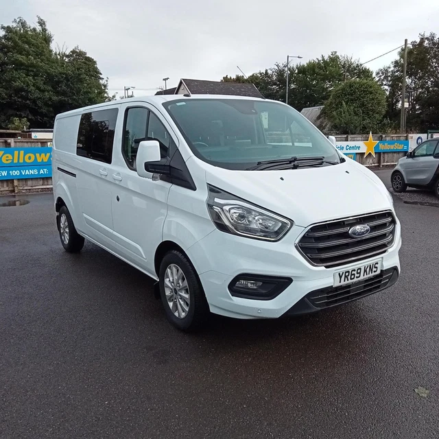 2025 FORD TRANSIT Custom 2.0 EcoBlue 170ps H1 Double Cab Van Limited ...