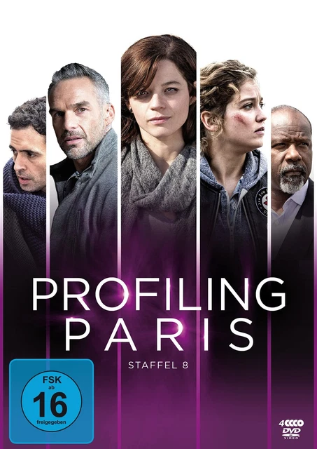PROFILING PARIS - Staffel 8 / 4 DVDs (DVD) Juliette Roudet Bas Philippe ...