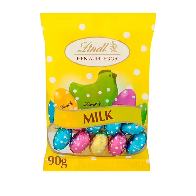 LINDT HEN MINI Chocolate Eggs 90g (Pack Of 5) - New Easter Egg Hunt £24 ...