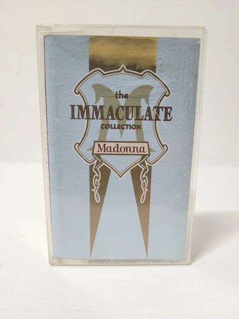 THE IMMACULATE COLLECTION, Madonna, Album Cassette Audio Tape, Sire ...