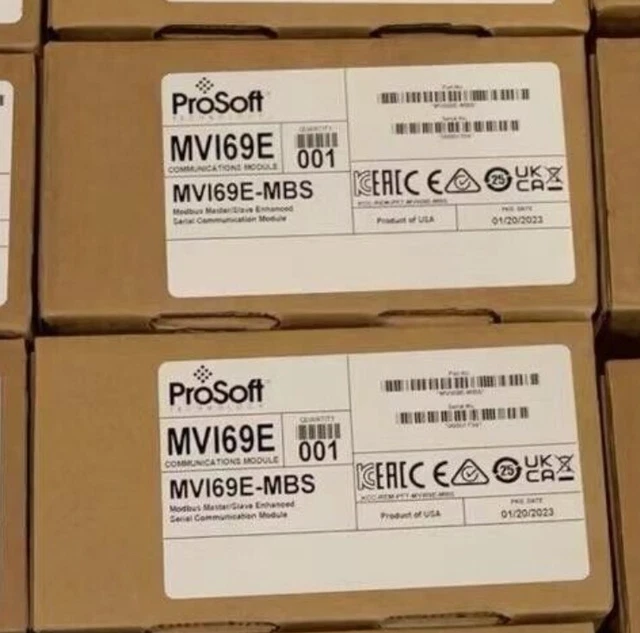 BRAND NEW PROSOFT MVI69E-MBS Modbus Serial Enhanced Communication ...