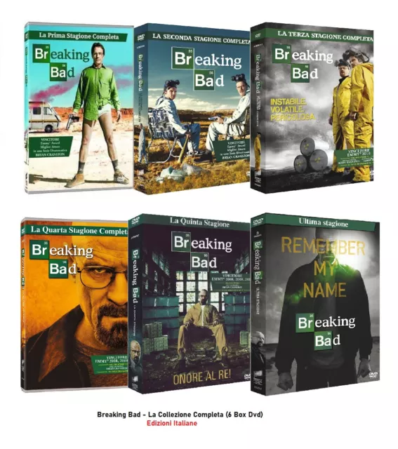 BREAKING BAD - La Serie Completa (6 Box Dvd) EUR 69,99 - PicClick FR