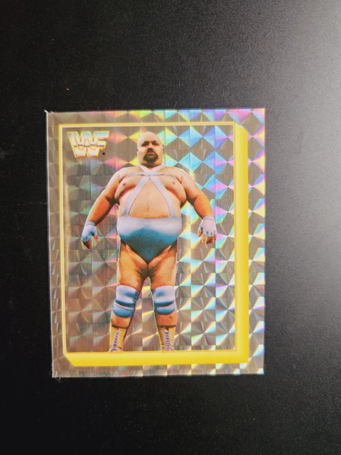 1993 BASTION BOOGER WWF Merlin WWE Wrestling Sticker Foil Card $8.00 ...