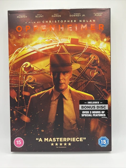 OPPENHEIMER (DVD) CILLIAN Murphy, Emily Blunt, Robert Downey Jr. EUR 9 ...