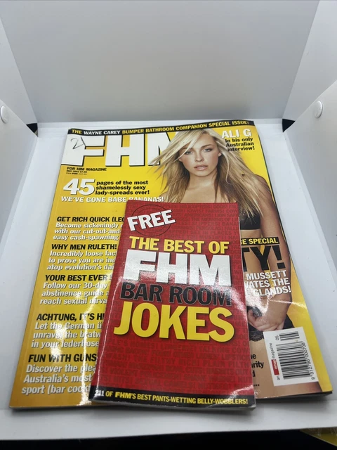 FHM MAGAZINE #49 May 2002 - Kristy Wright - Vintage Magazine + Bonus ...