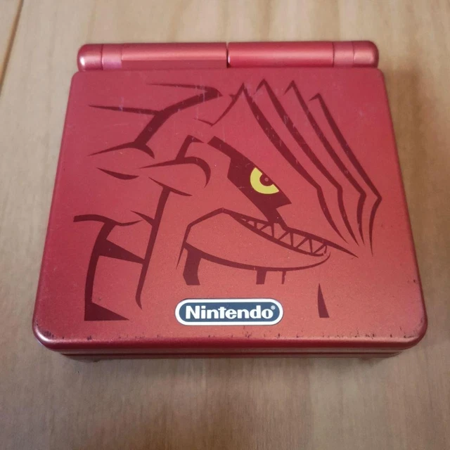 NINTENDO GAME BOY Advance SP Gradon Edition Pokémon Center Limited from ...