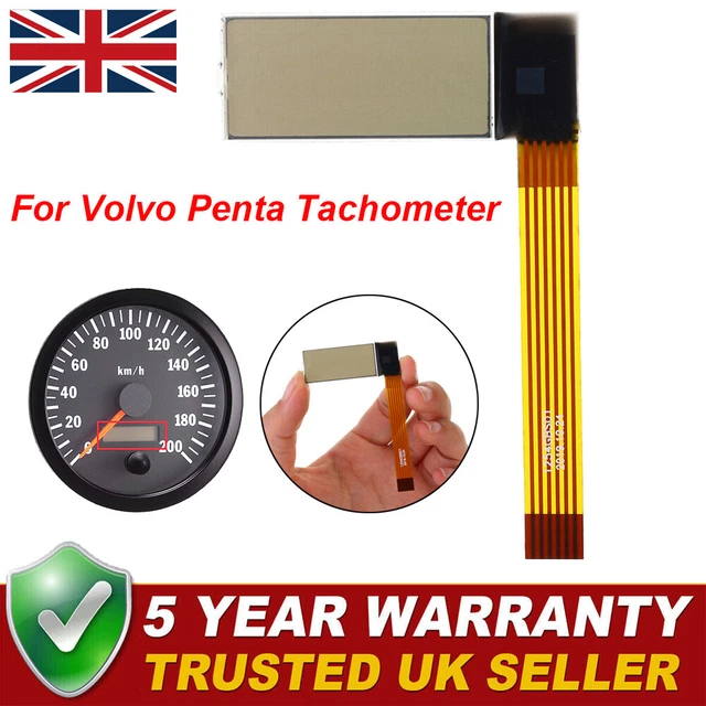 FITS FOR VOLVO Penta Marine Yanmar Tachometer LCD Display Screen ...