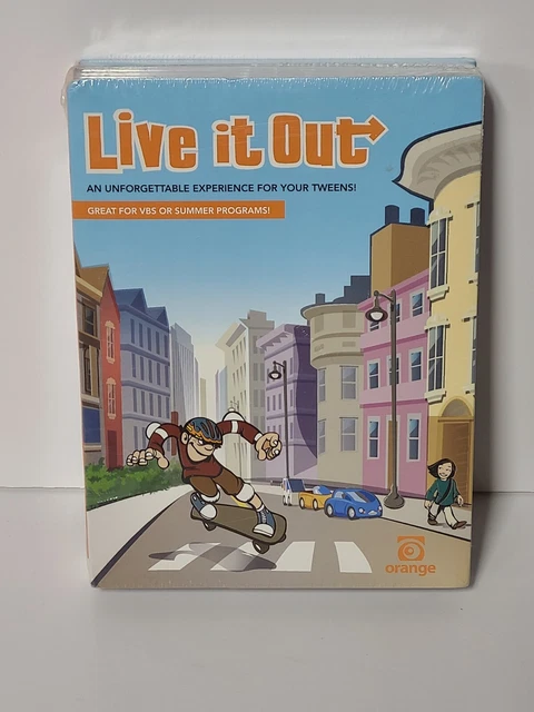 LIVE IT OUT (DVD, 5-Disc Set) Church Event Programming Orange David ...