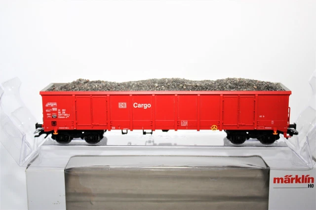 MÄRKLIN H0 47190 Hochbordwagen Eanos der DB Cargo / OVP EUR 24,90 ...