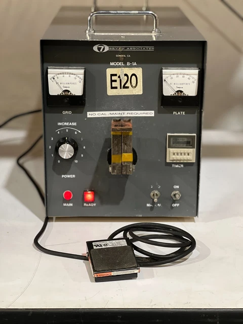7 SEVEN ASSOCIATES Model B-1A Induction Heater Semi-Rigid Tooling Coax ...