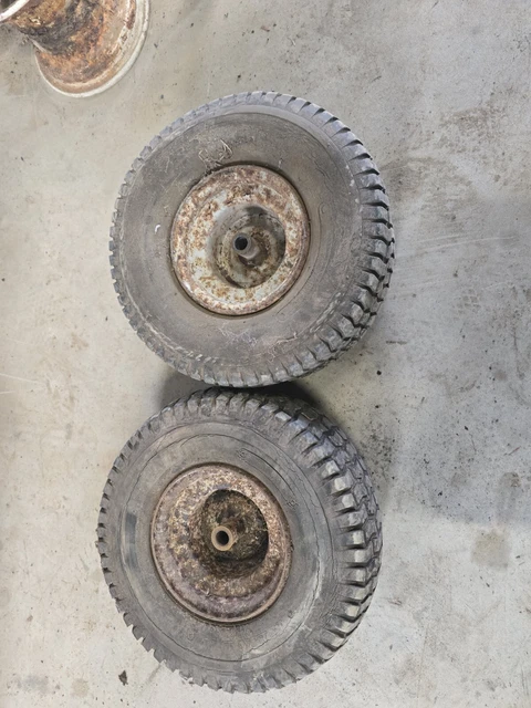 15 6.00 6 mtd lawnflite ride on lawn front mower Garden wheels Tyres ...