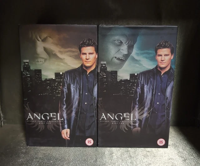 ANGEL TV SHOW Season 3 COMPLETE - Episodes 1-22 VHS Video Tape Boxset £ ...