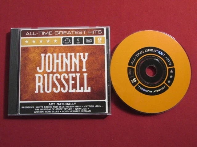 JOHNNY RUSSELL ALL-TIME Greatest Hits 10 Trk Cd Re-Recordings Act ...