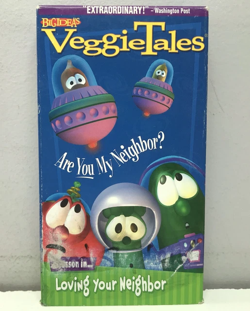 Veggietales Are You My Neighbor Vhs 1998