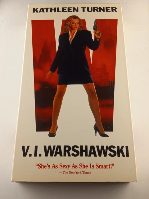 V.I. WARSHAWSKI (VHS) 1991 Kathleen Turner, Jay O. Sanders TESTED £2.04 ...