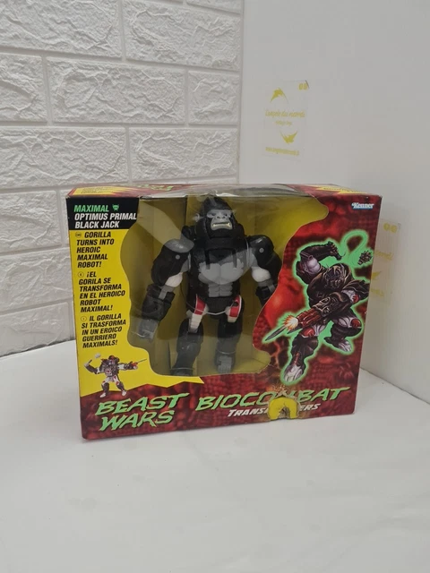 TRANSFORMERS BEAST WARS Biocombat Maximal Optimus Primal Kenner EUR 199 ...