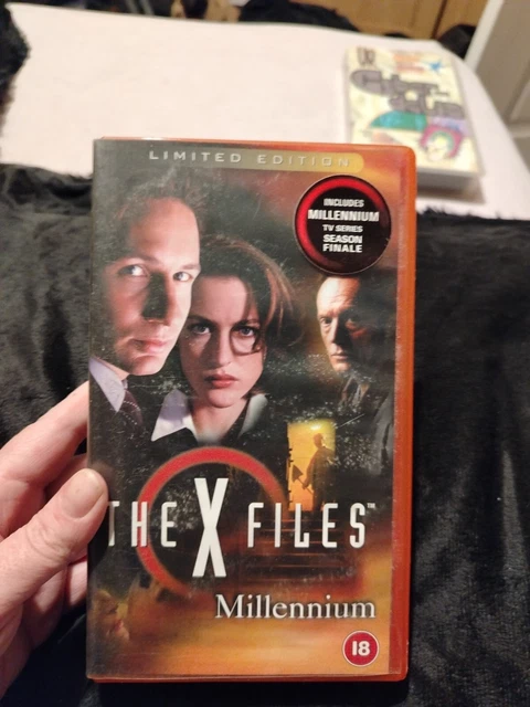 THE X FILES Millennium Limited Edition VHS Cassette Tape Rated 18 2000 ...