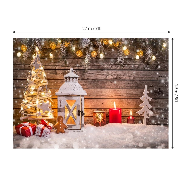 2.1 * 1.5M/ 7 * 5ft Christmas Backdrop Photography Background Portrait ...