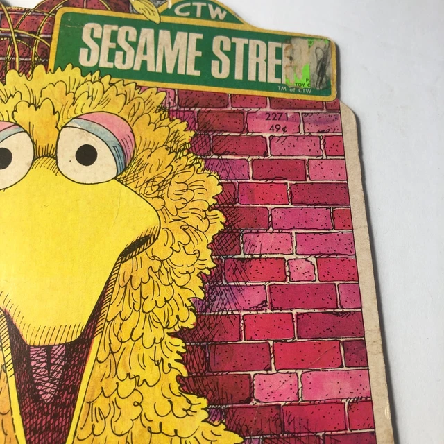SESAME STREET, 1972 Big Bird's Blunder Book, 14" x 10" £15.82 - PicClick UK