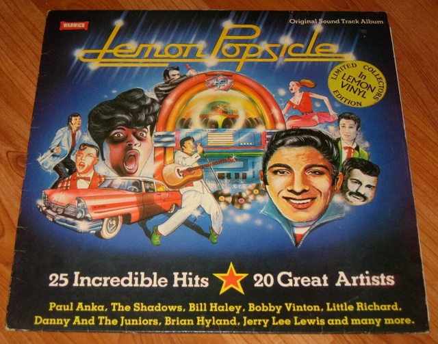 LEMON POPSICLE - Original Soundtrack Album - Ltd Edition Lemon Coloured ...