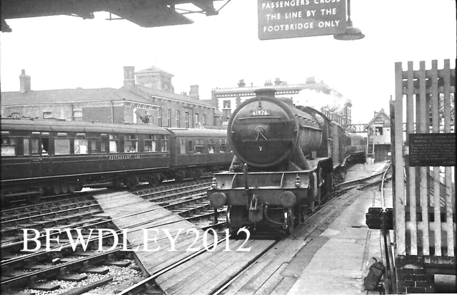 NEGATIVE 35MM LNER GRESLEY K3 CLASS 68599 IN LINCOLN CENTRAL STATION ...