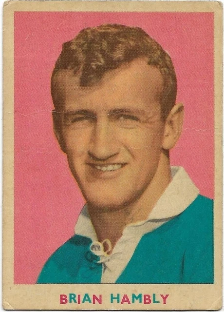1963 NRL RUGBY League Scanlens (1) Brian HAMBLY $545.00 - PicClick AU
