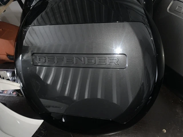 LAND ROVER DEFENDER L663 2020+ Rear Spare Wheel Cover - Carpathian Grey ...