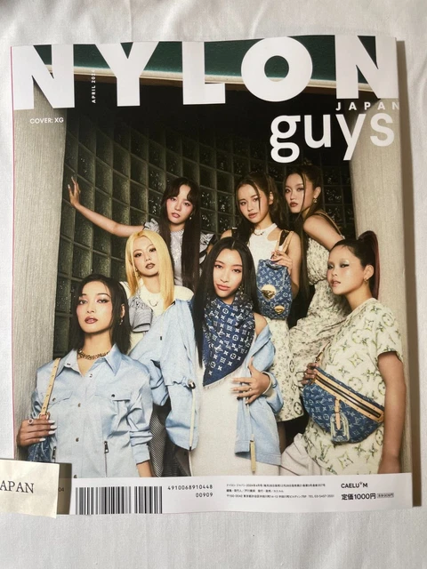NYLON JAPAN APRIL 2024 Magazine Cover Special Feature XG K-Pop Bang ...