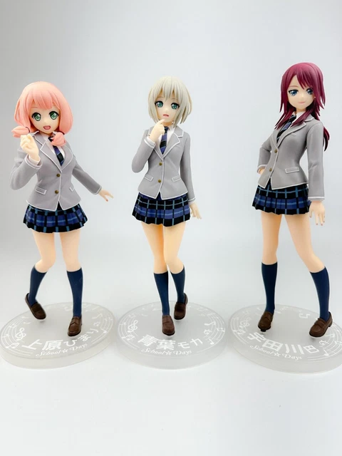 BANG DREAM! FIGURE Himari Tomoe Moca Set of 3 Bandori! Girls Band Party ...