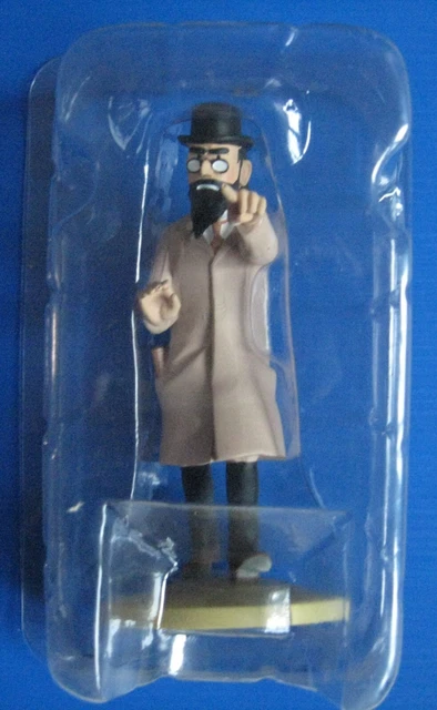 FIGURINE RESINE TINTIN Collection Officielle Sakharine 60 Sous Boite ...