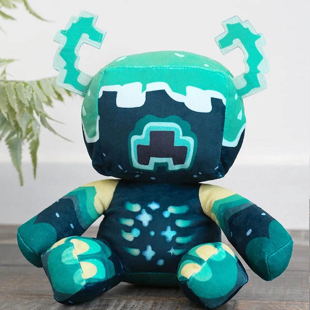 MINECRAFT GAME WARDEN Plush Toy Figure Plushie Doll Soft Stuffed Kids ...