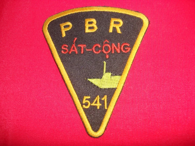 US NAVY PATROL Boat Riverine PBR "SAT CONG" (Kill Viet Cong) Vietnam ...