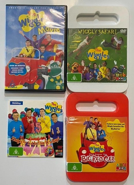 THE WIGGLES X4 DVD Set Bundle Original Cast OG Anthony Jeff Murray Greg ...