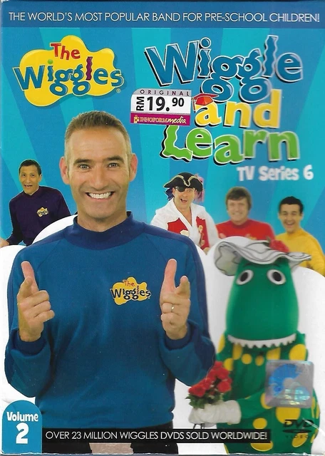 THE WIGGLES WIGGLE And Learn TV Series 6 Vol.2 DVD Region 0 Pre-School ...