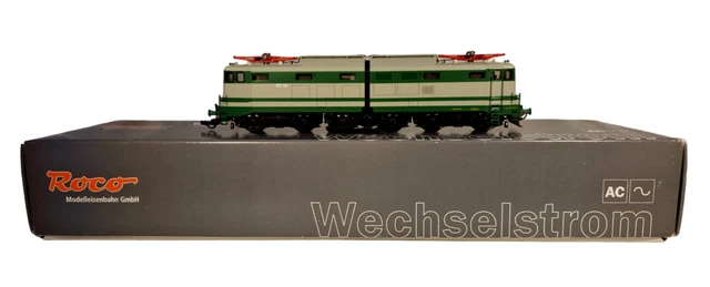 ROCO 68563 - Locomotiva elettrica E656, FS USATO Scala H0 AC Digitale ...